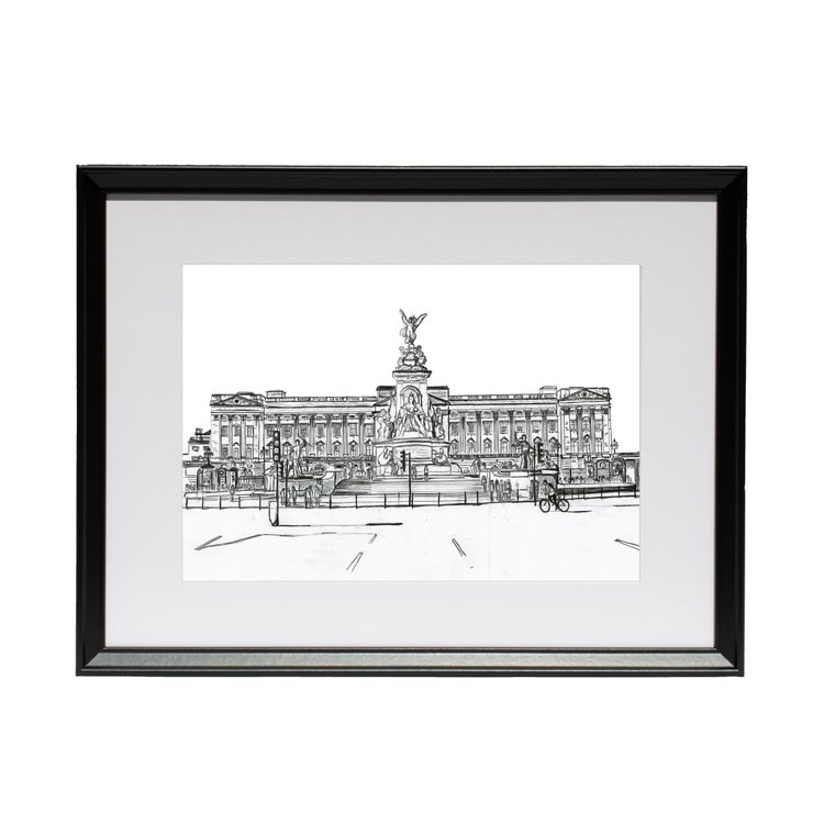 Capture the Charm of Fortune Green Road in Pencil Illustration. London ...