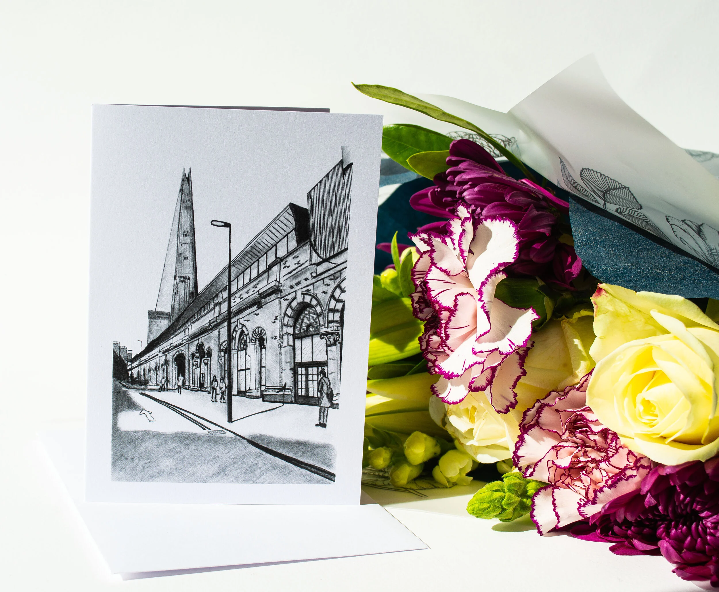 Shard | Greeting Card | Best Buy- LONDON ARTIST | M.RODWELL