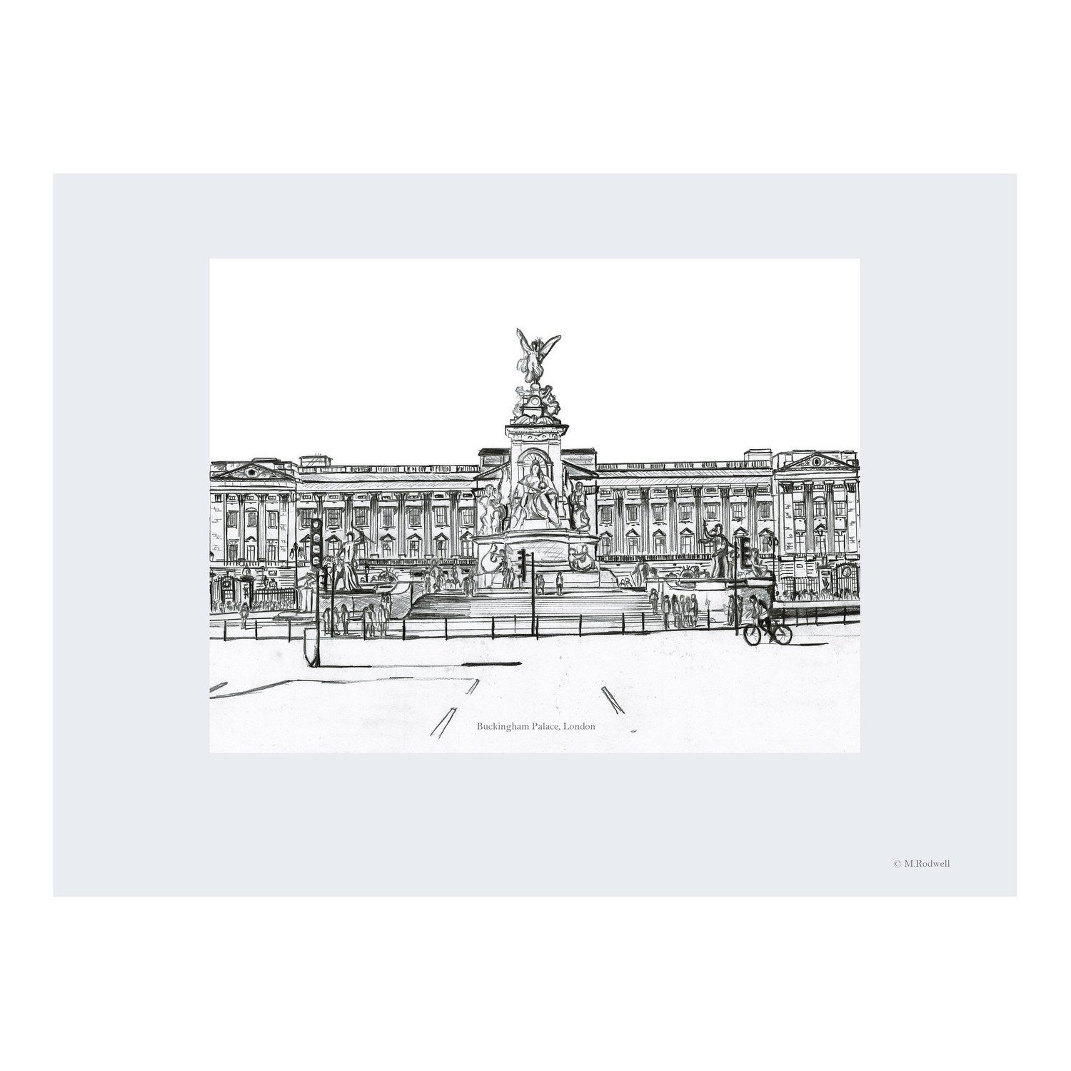Buckingham Palace Drawing