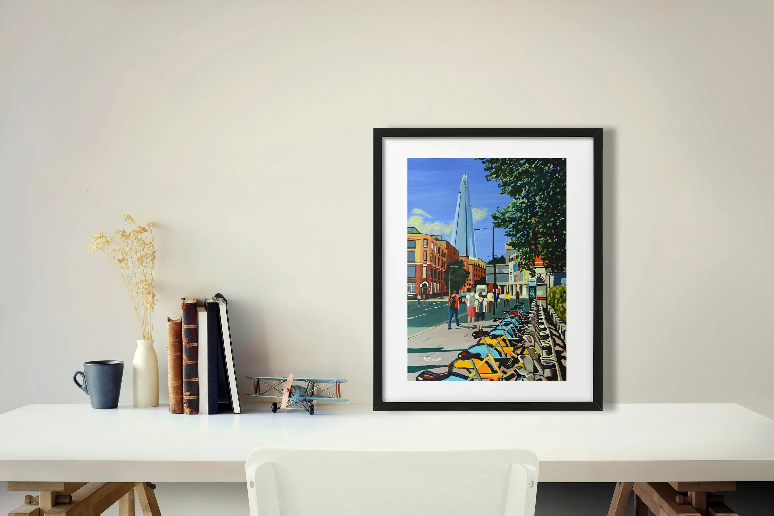 Tooley Street Summertime: A View of the Shard and London's Vibrancy ...