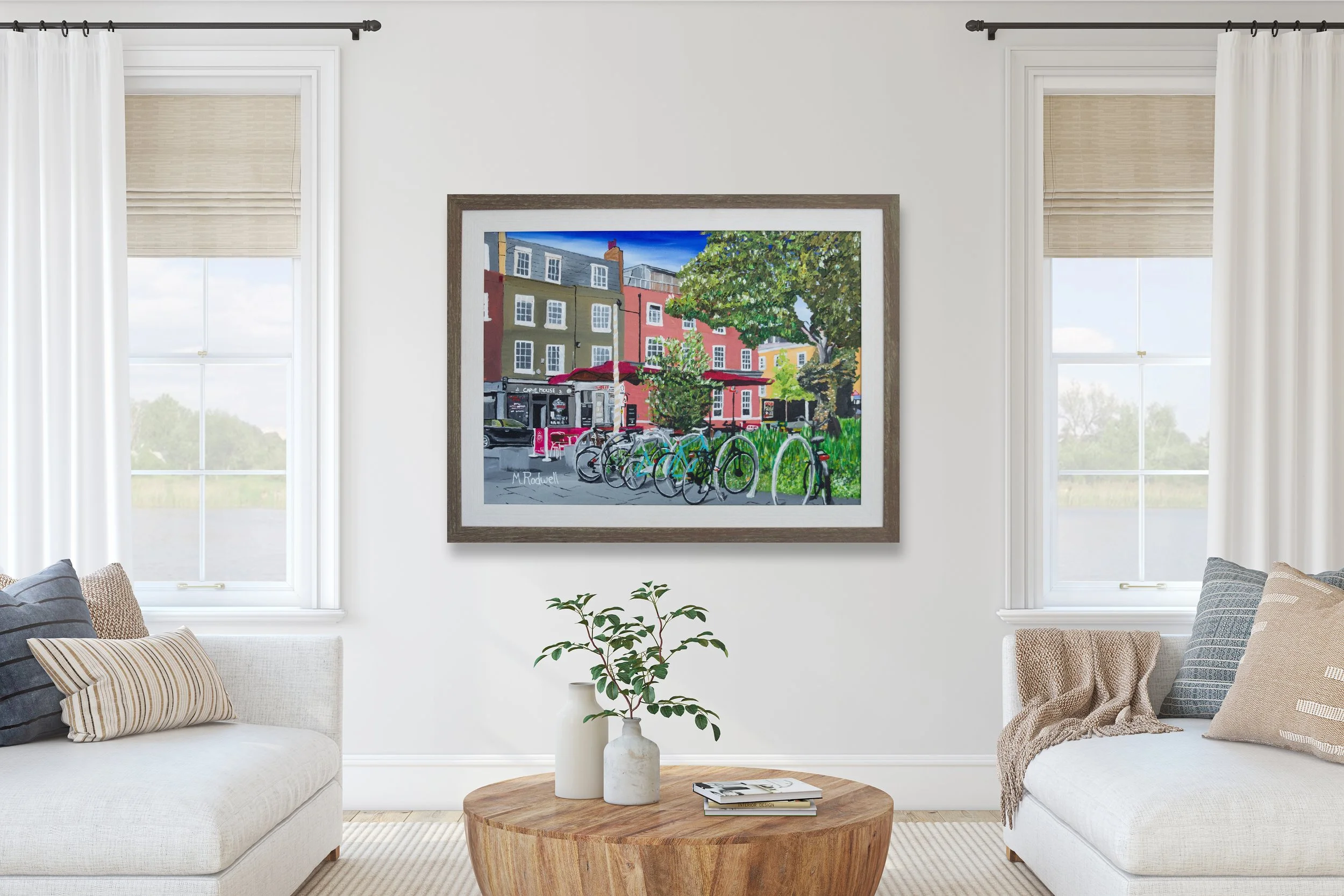 Bermondsey Caphe House Cafe Painting For Sale. London Street Art ...