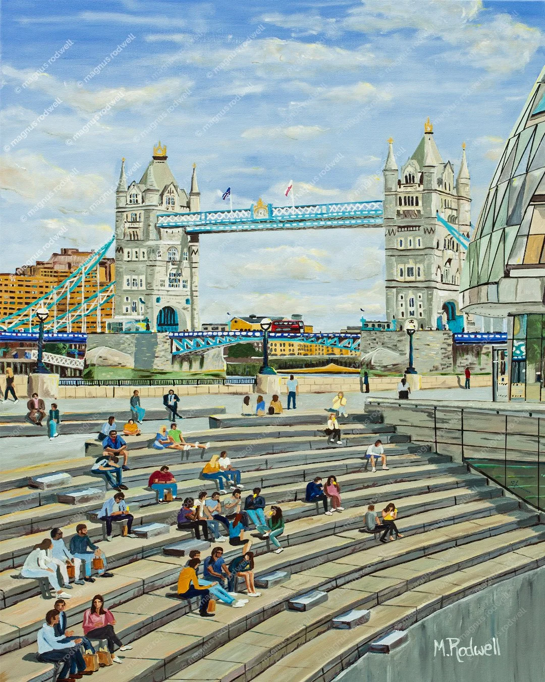 Tower Bridge's Captivating Moment: A Tale of Modern Intrigue. Romantic ...