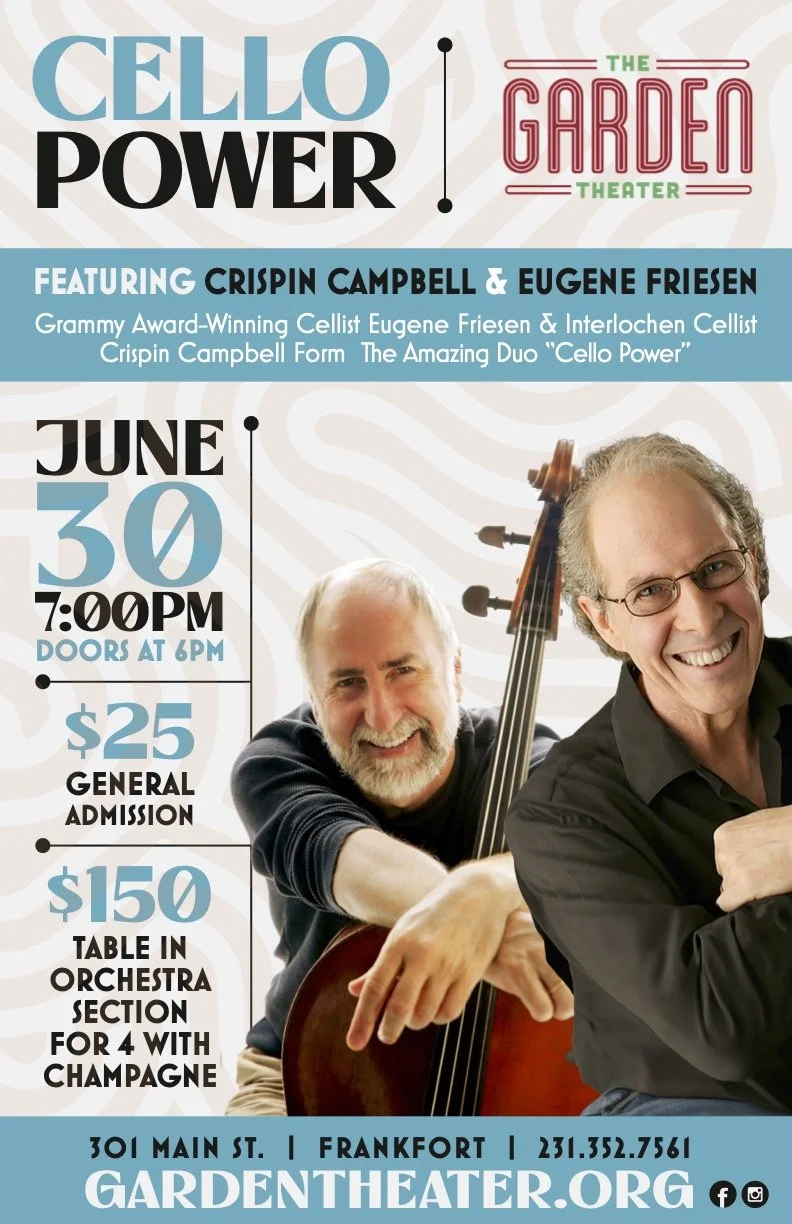 Upcoming Events — The Garden Theater in Frankfort Michigan