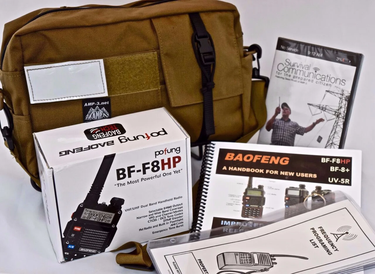 AMP-3 Tactical Transceiver Bag | Heavy-Duty & Compact