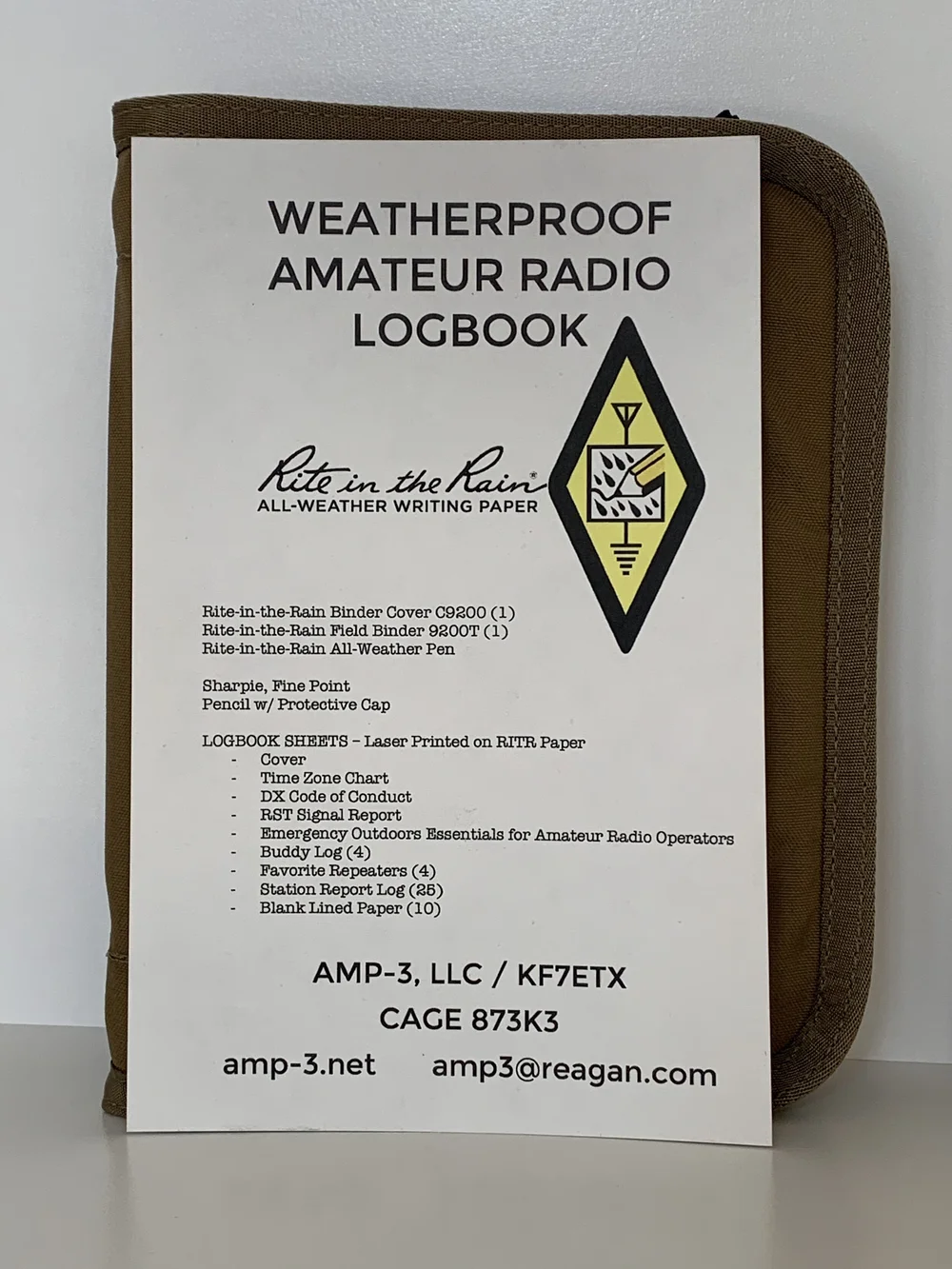 AMP-3 Tactical Transceiver Bag | Ham Radio Bag | USA Made