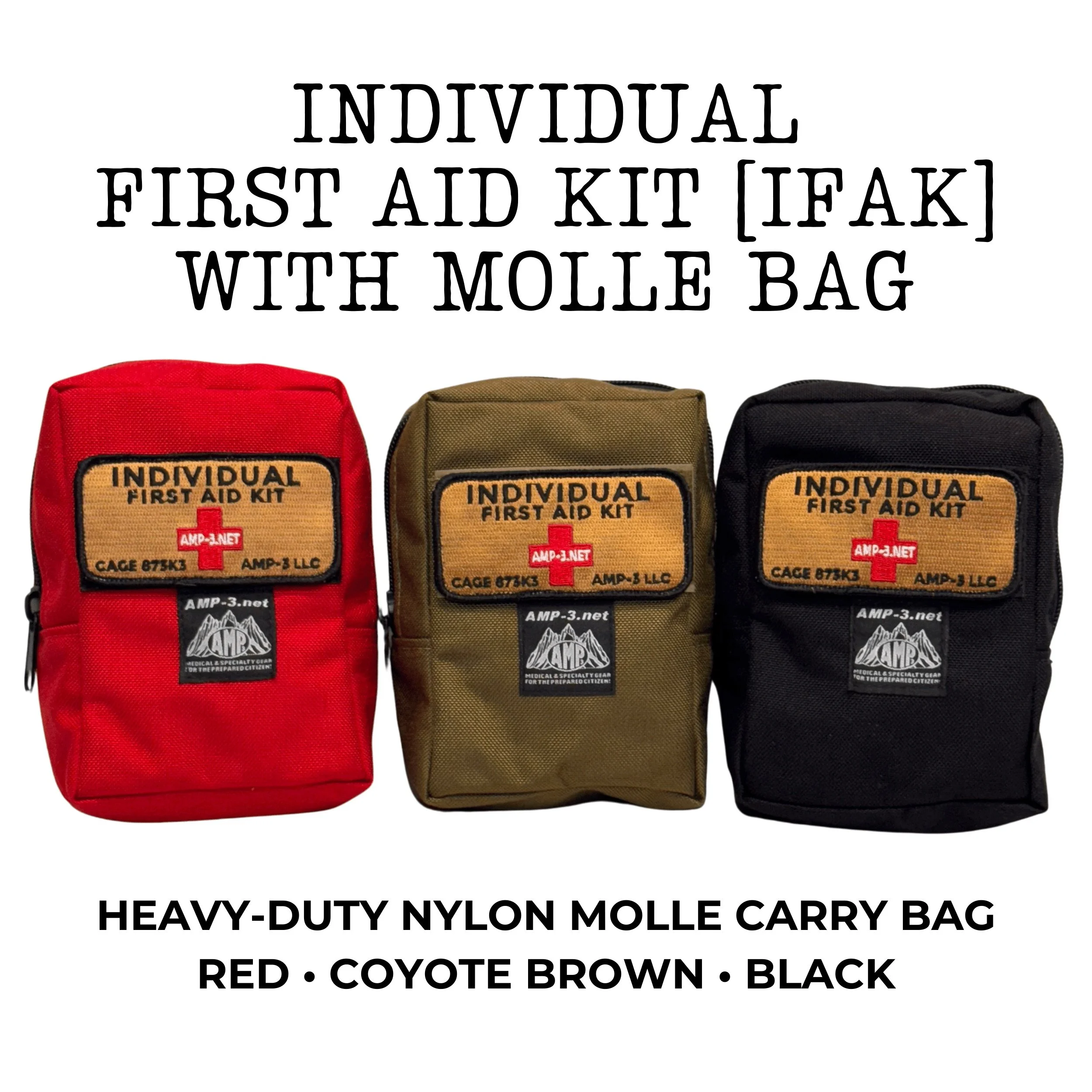 AMP-3 First Responder | Immediate Response | Made in the USA