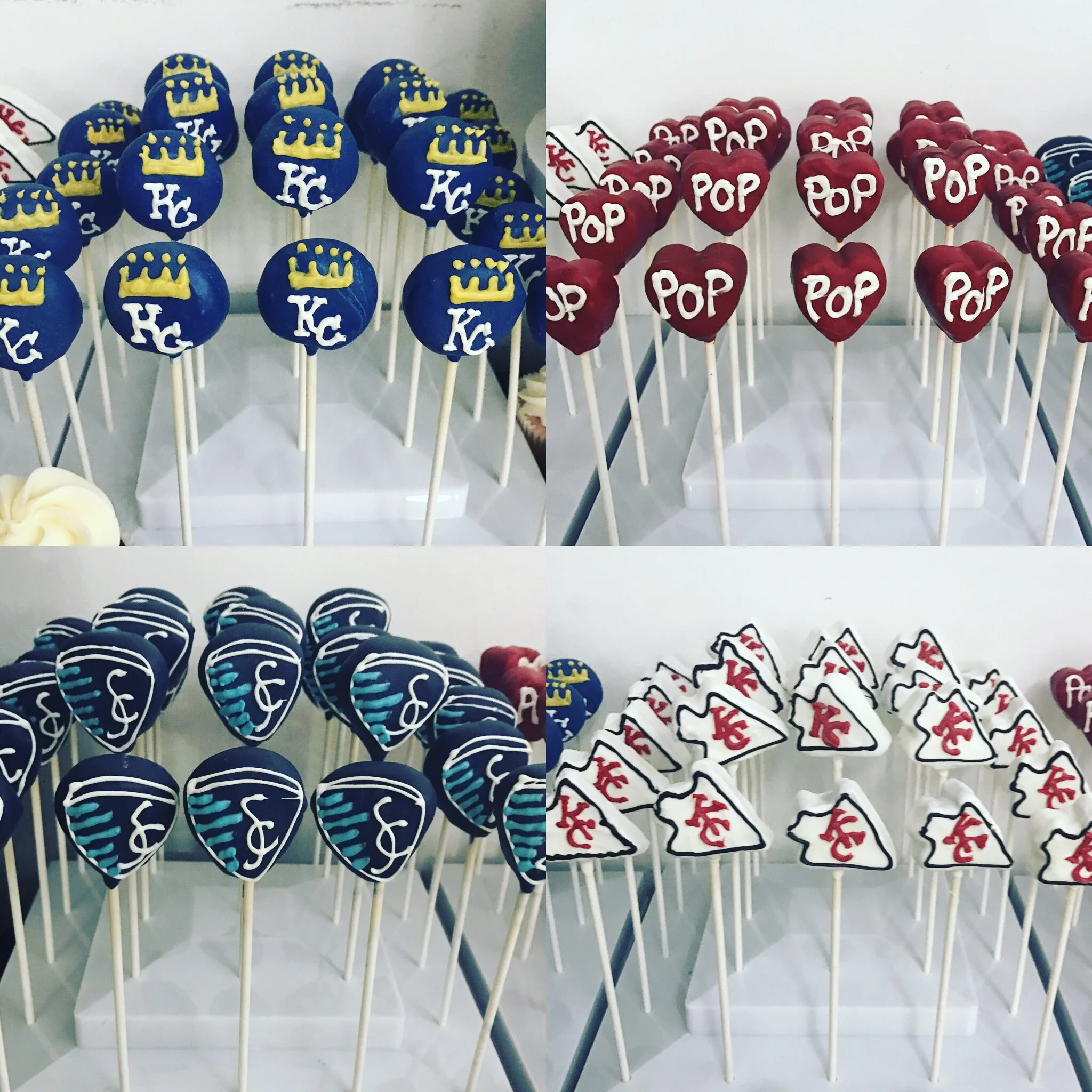 Police Cake Pops