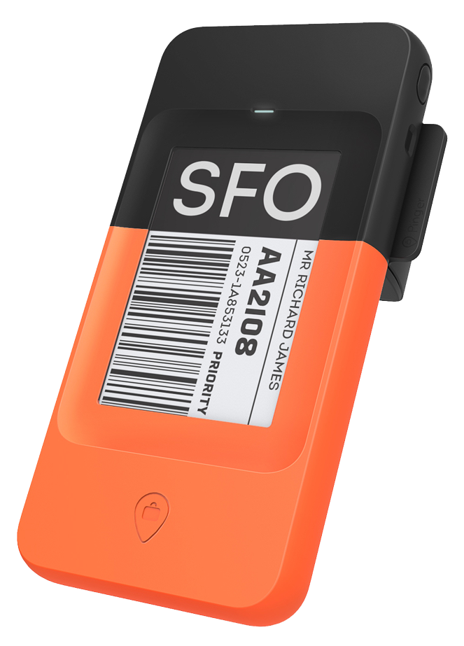 Pinger - The future of baggage tracking.