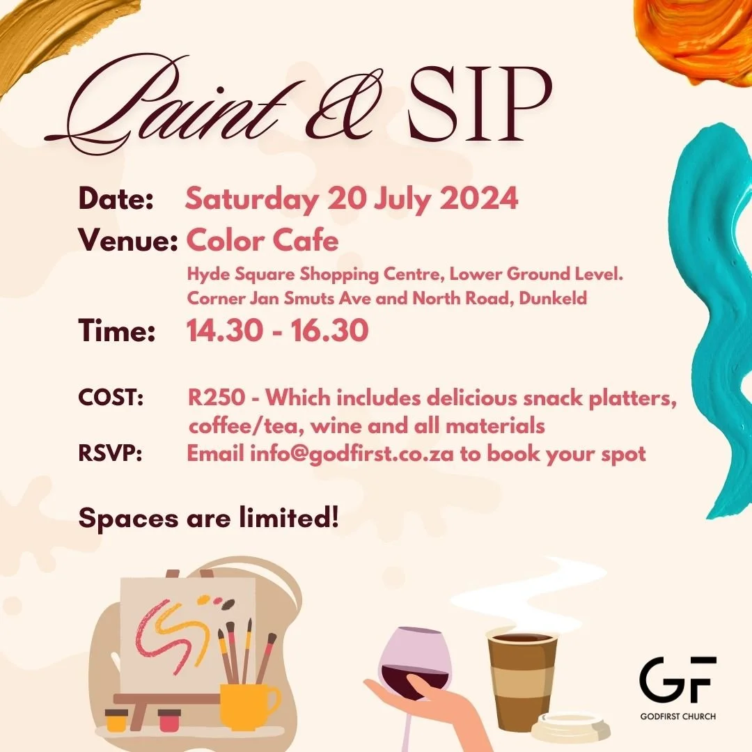 Paint and Sip — GodFirst Church