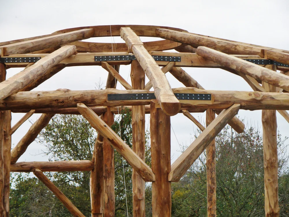 Round Timber Frame Joints