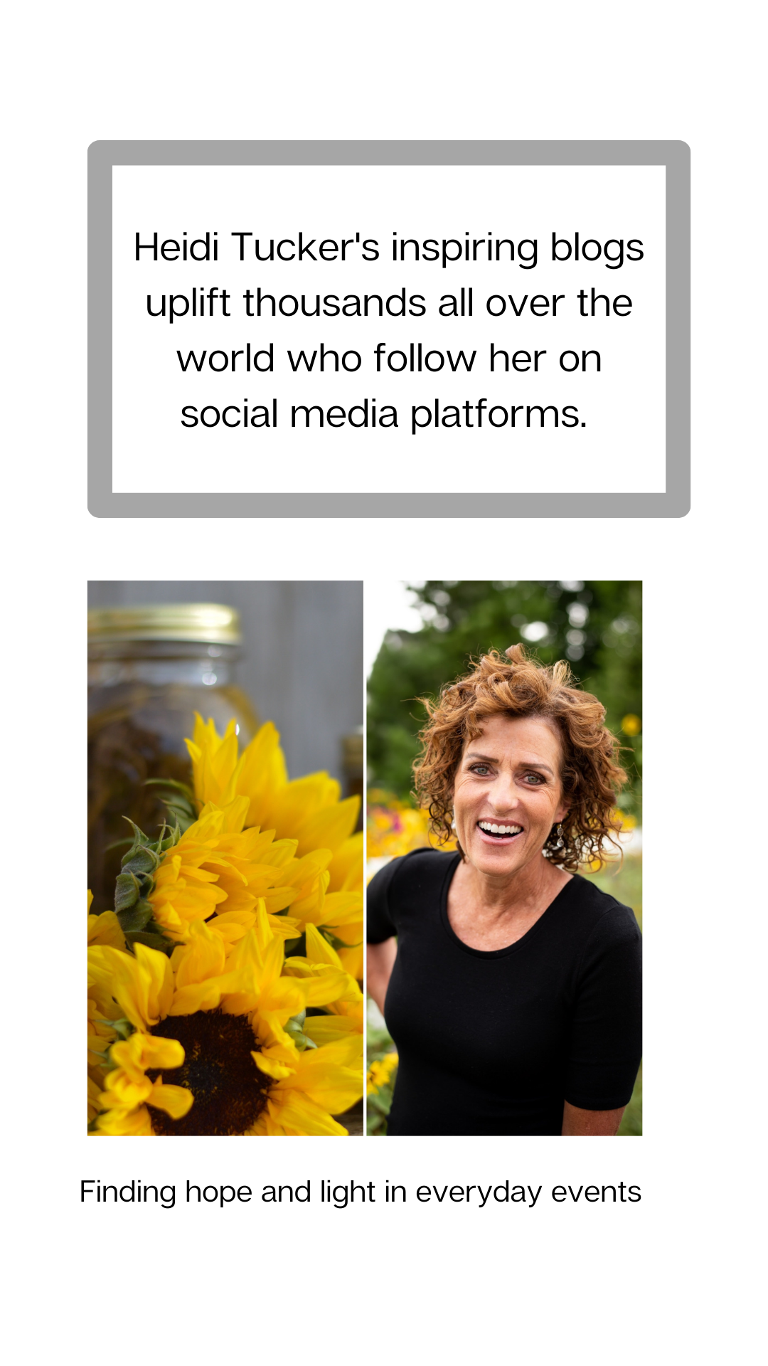 The Pickled Sunflower blogs written by Heidi Tucker — Heidi Tucker