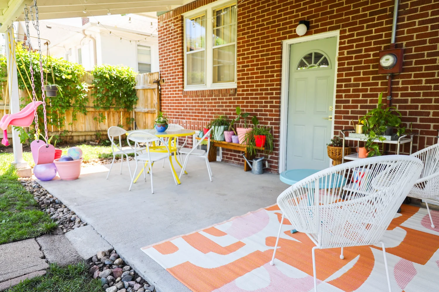 A Colorful Back Patio Refresh — M Pettipoole