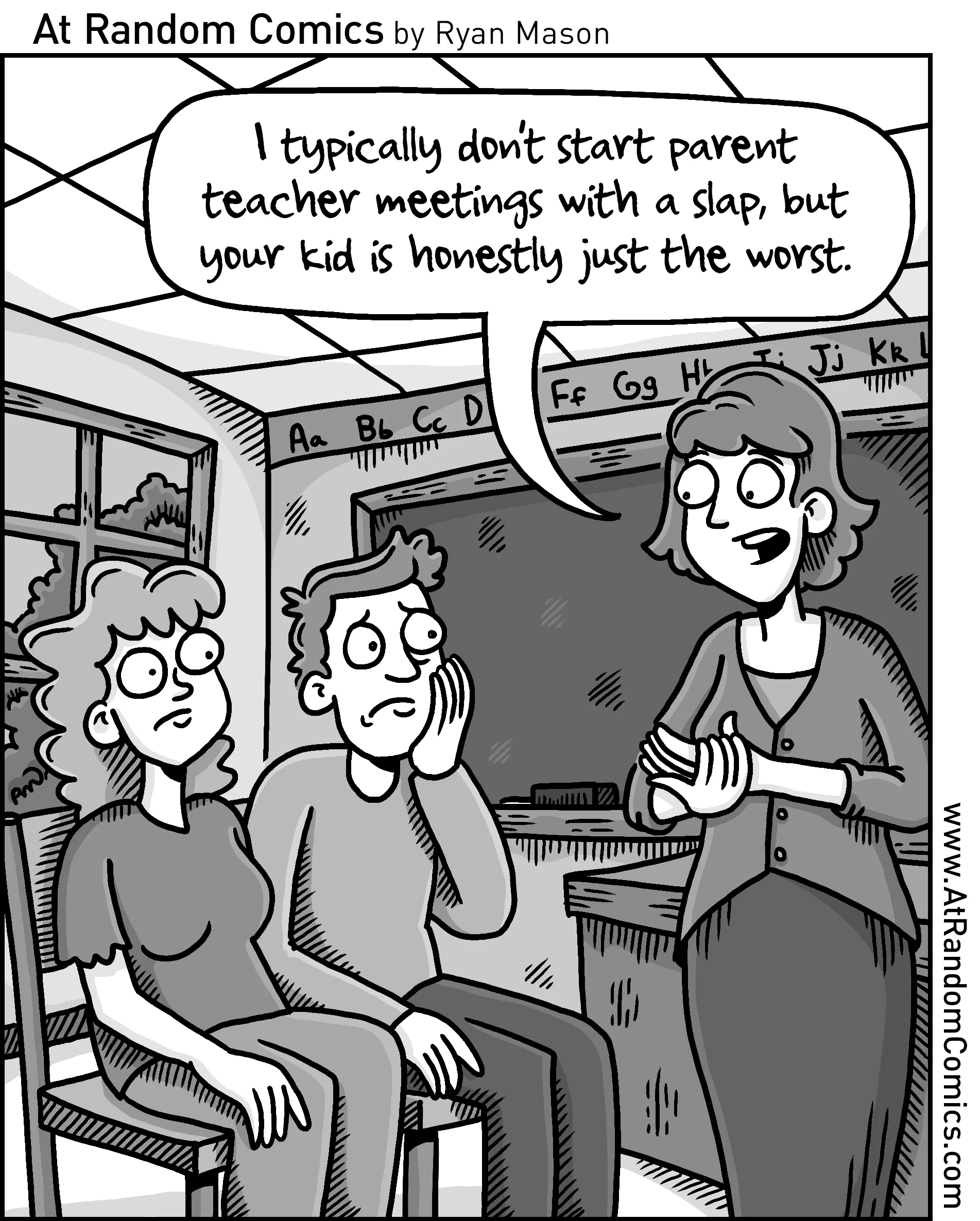 Impulsive Teacher — At Random Comics