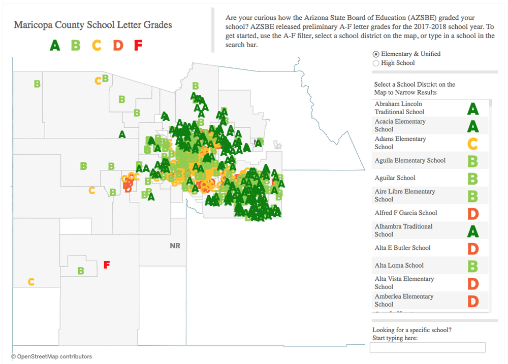 School District Information — Office of Maricopa County School ...