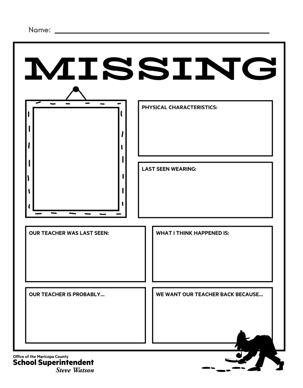 Miss Nelson Is Missing Activity — Office of Maricopa County School ...