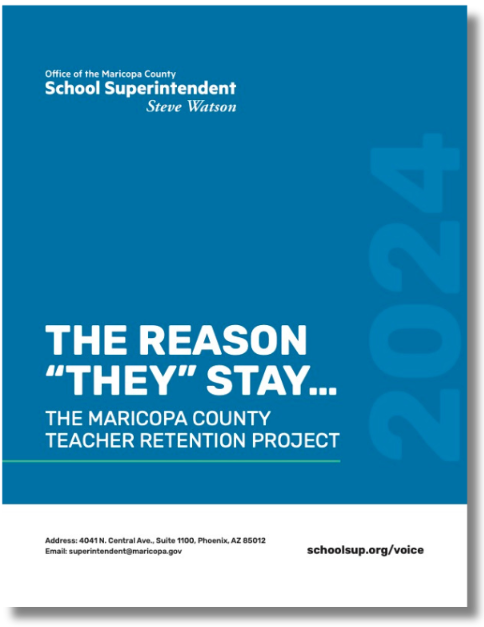 Teacher Retention Survey — Office of Maricopa County School ...