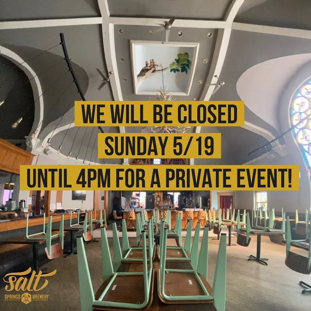 Salt Springs Brewery | Food, Beer, Soul