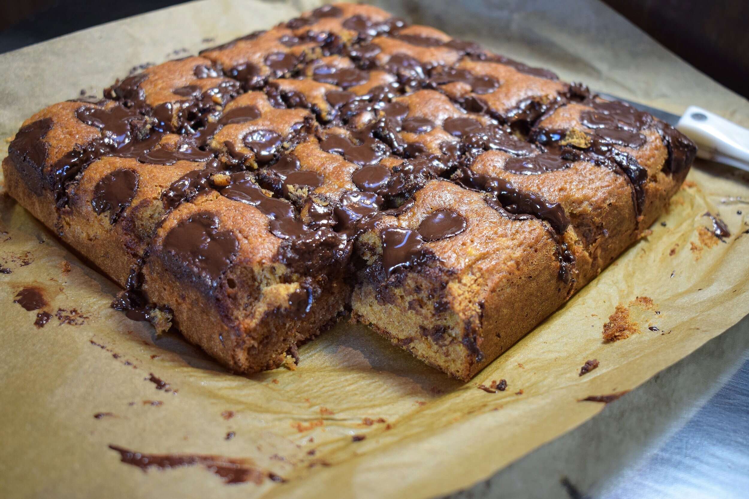 Chocolate Chip Banana Squares — Foolproof Kitchen
