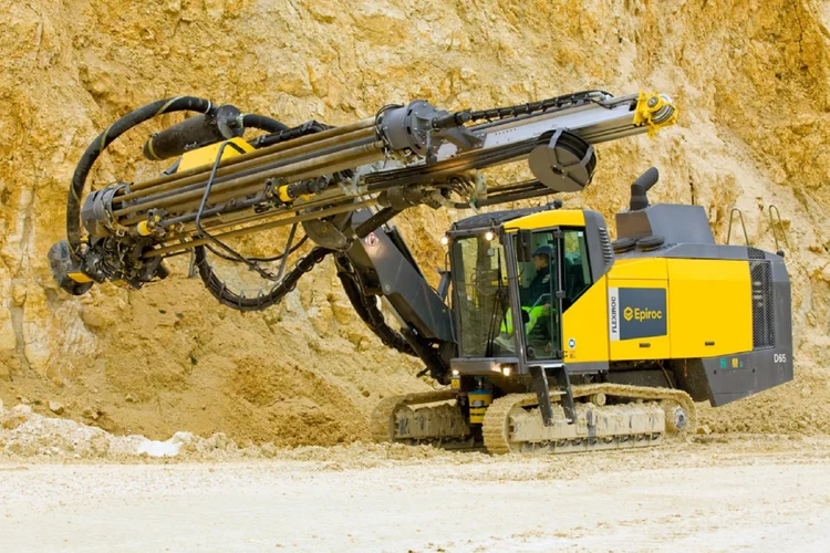 Six FlexiROC D65 surface drill rigs from Epiroc for QKR Navachab in Namibia — Borehole Water ...