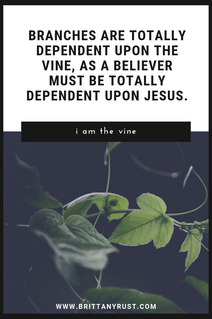 I Am the Vine — Brittany Rust
