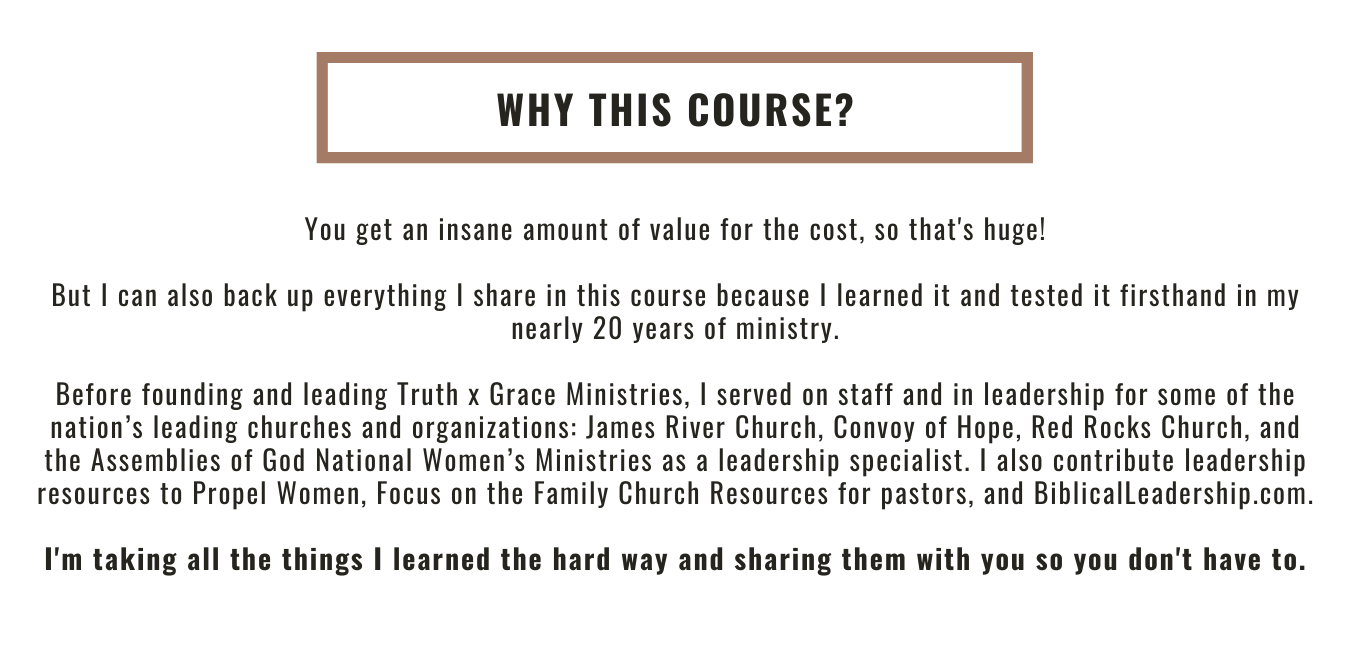 LEADING & LOVING FROM THE WOMAN'S HEART — Brittany Rust