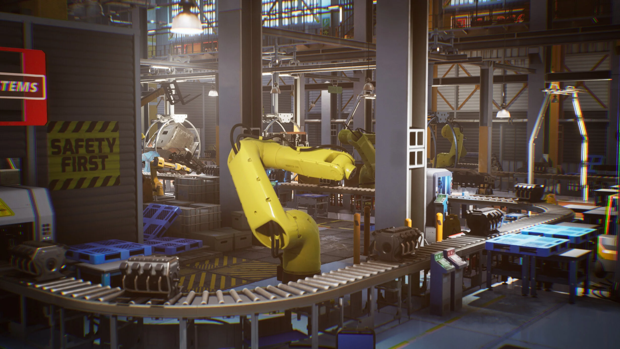 Factory Environment Collection for UE4 — Artcore studios - Art outsource services