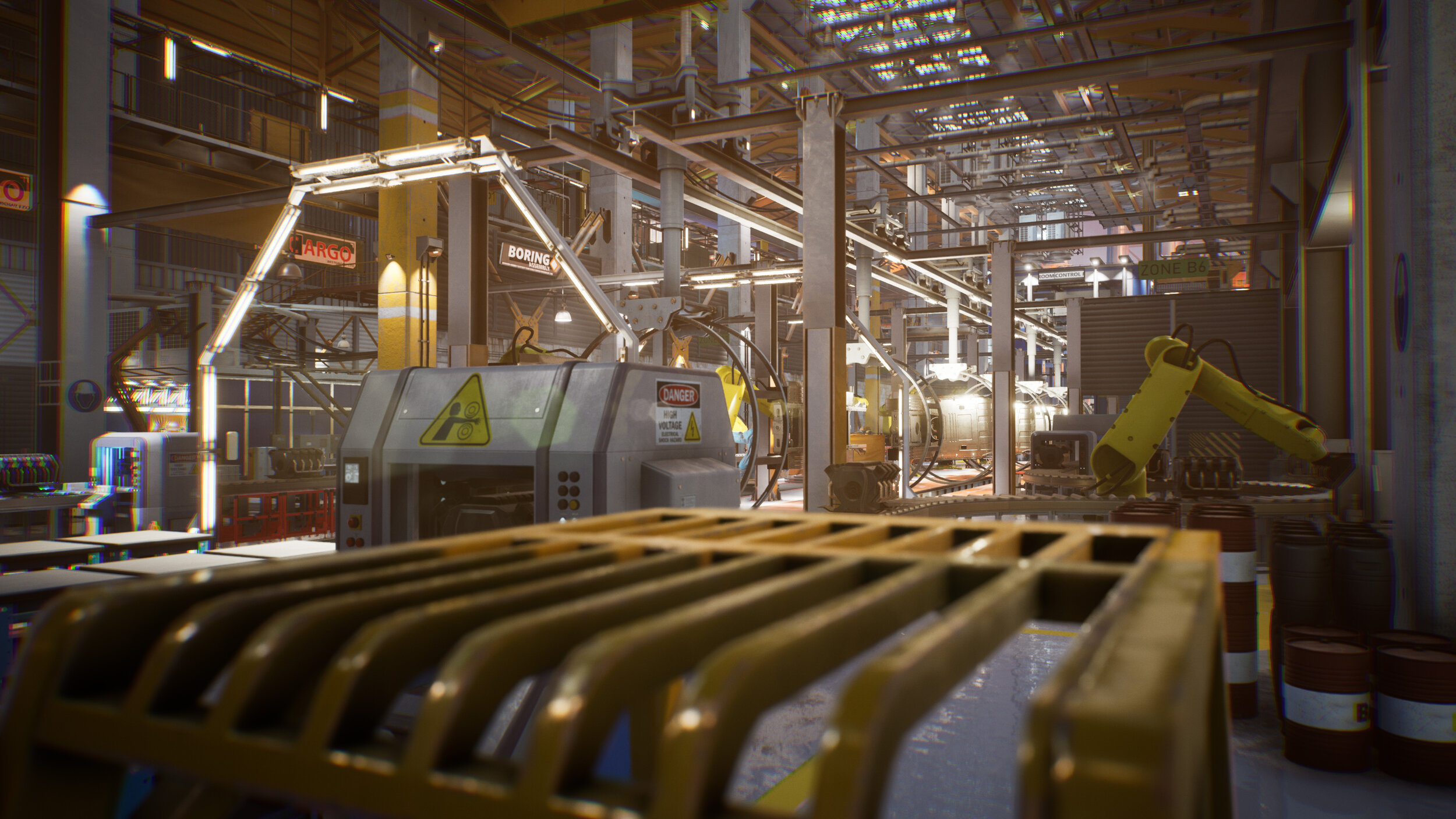 Factory Environment Collection for UE4 — Artcore studios - Art outsource services