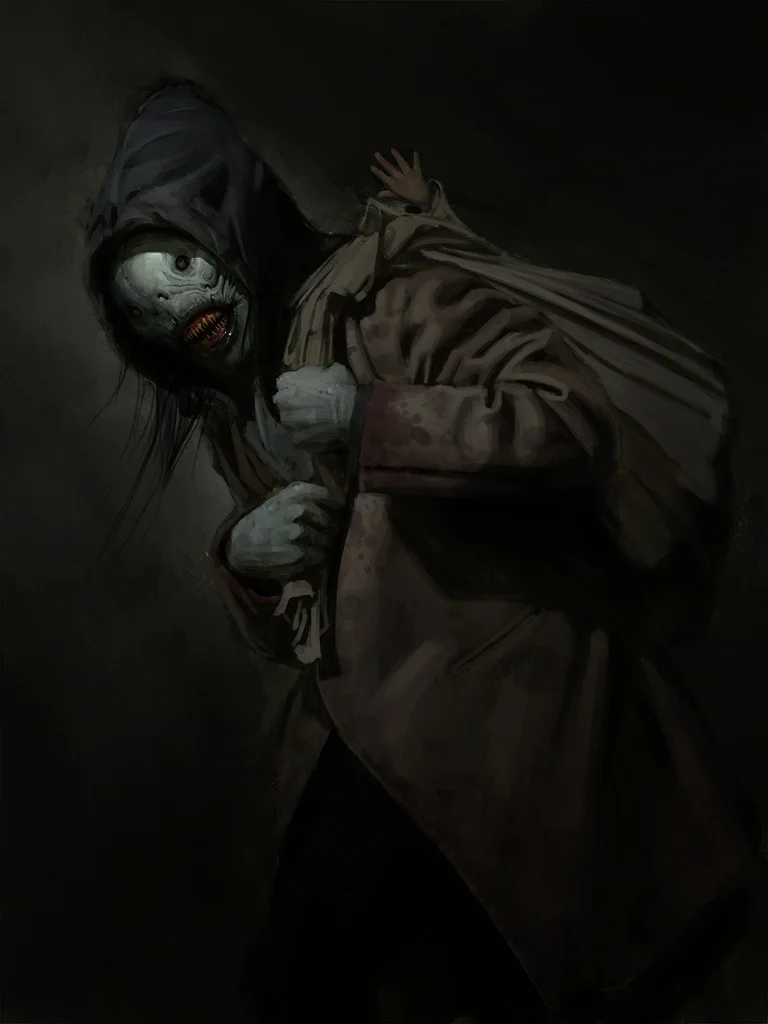Boogeyman Monster Drawing