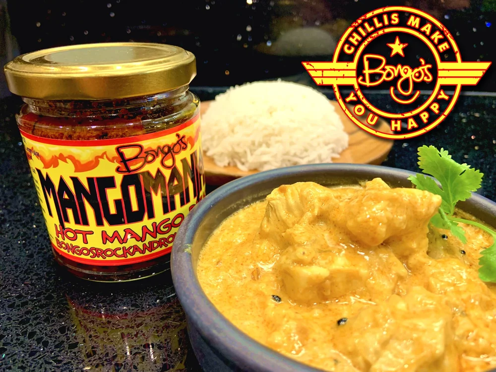 Bongo's Mangomanjaro Sweet, Spicy and Creamy Curry — Bongo's Chillis