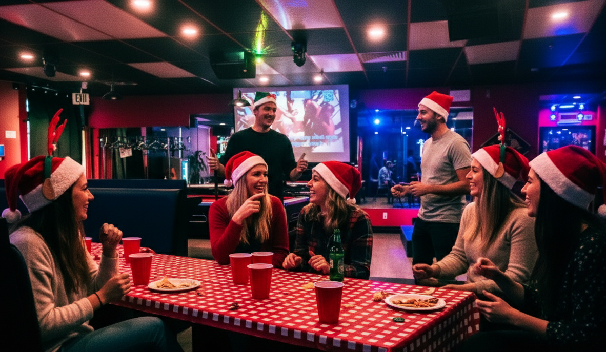 Best Indoor Christmas Party Venue in Toronto | Archers Arena Holiday ...