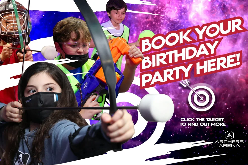 Kids Birthday Party - Archery Toronto