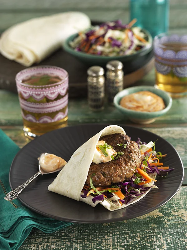 Middle Eastern Lamb Burger — Farrah's Foodservice