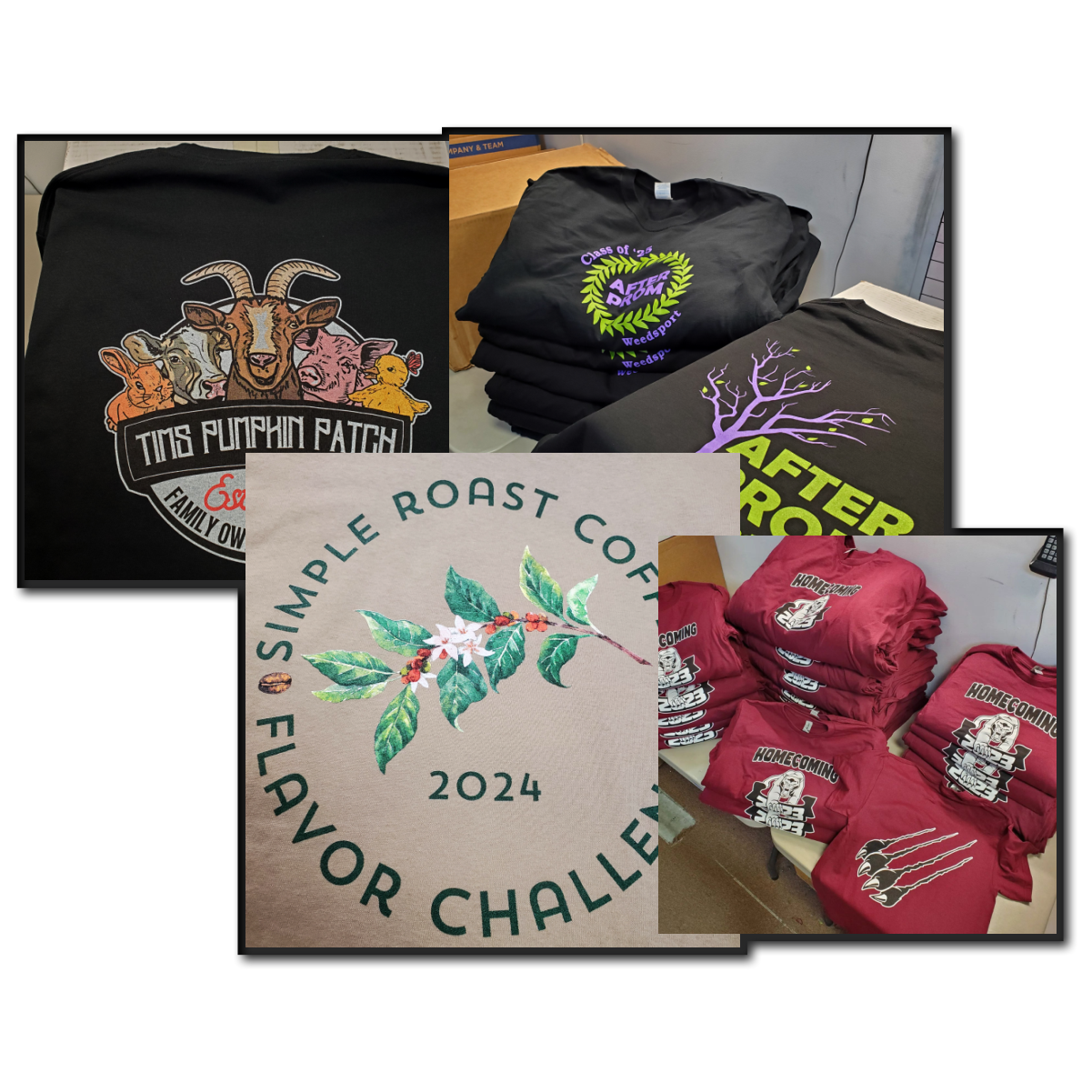 Custom printed Shirts, Signs, Banners and Stickers for Auburn, NY and CNY