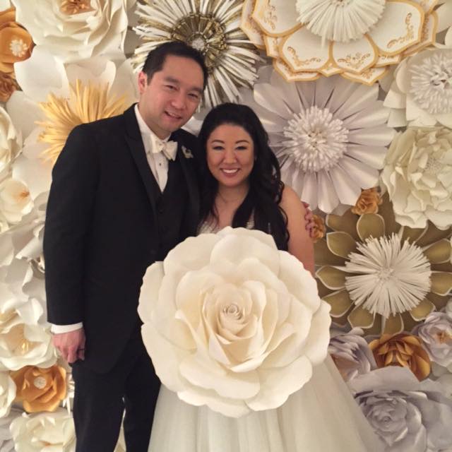 Giant Paper Flowers Wedding Backdrop | Best Flower Site