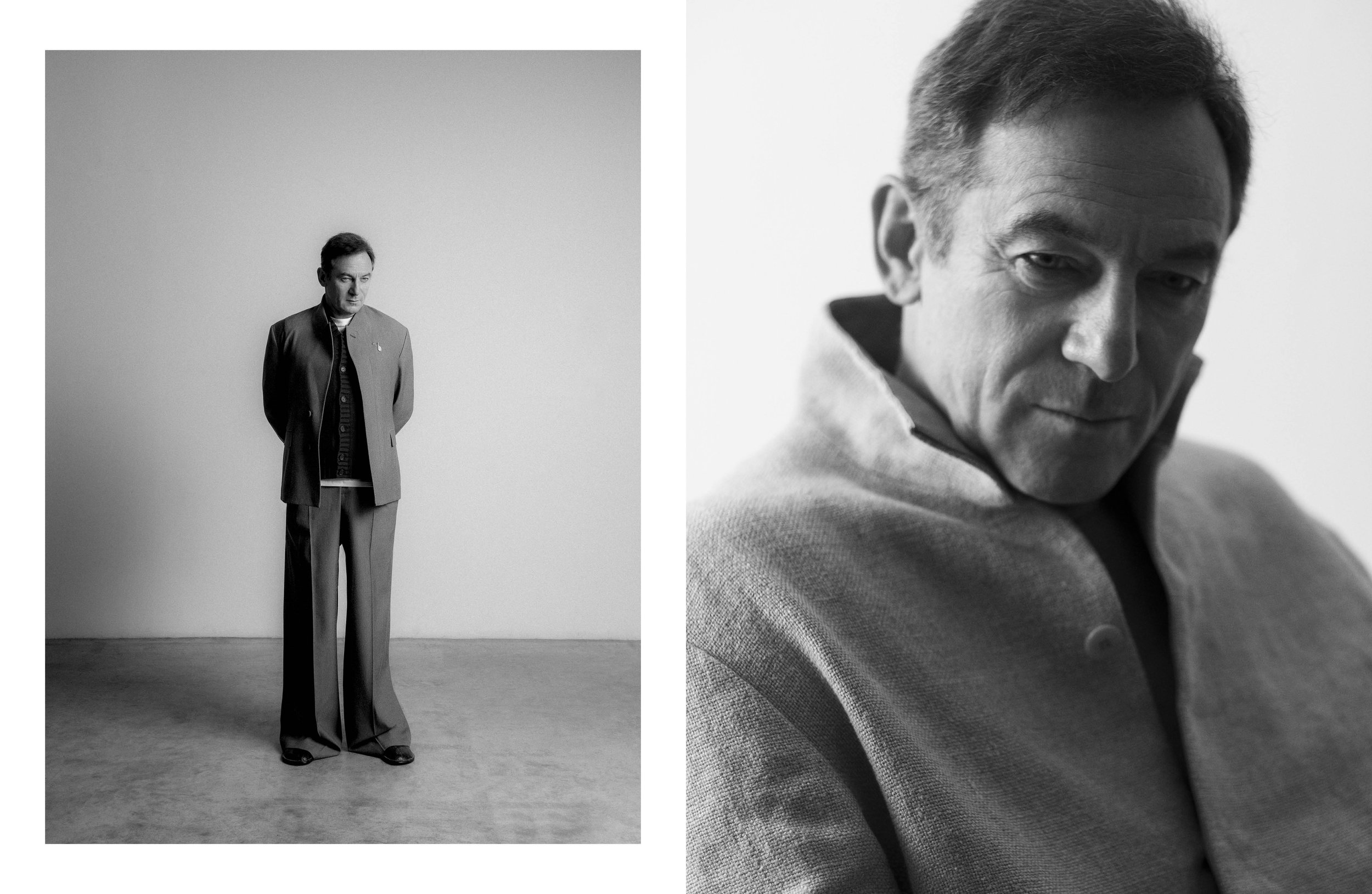 JASON ISAACS - Behind The Blinds Magazine - White Lotus