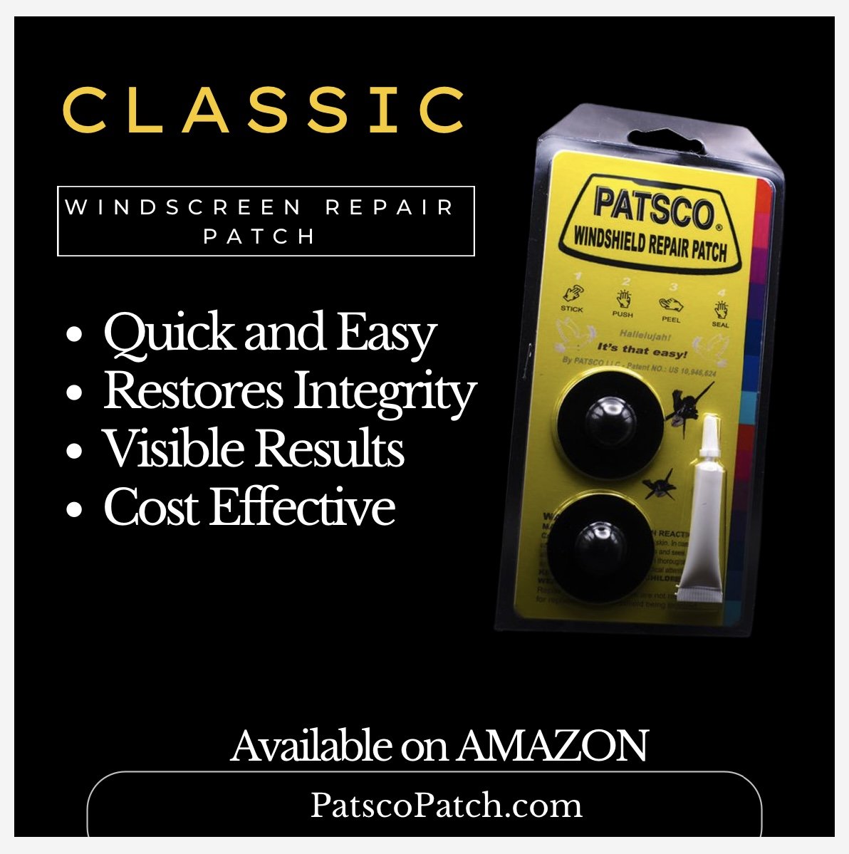 Windshield Crack / Chip Repair Houston TX | Auto Glass Repair | Patsco