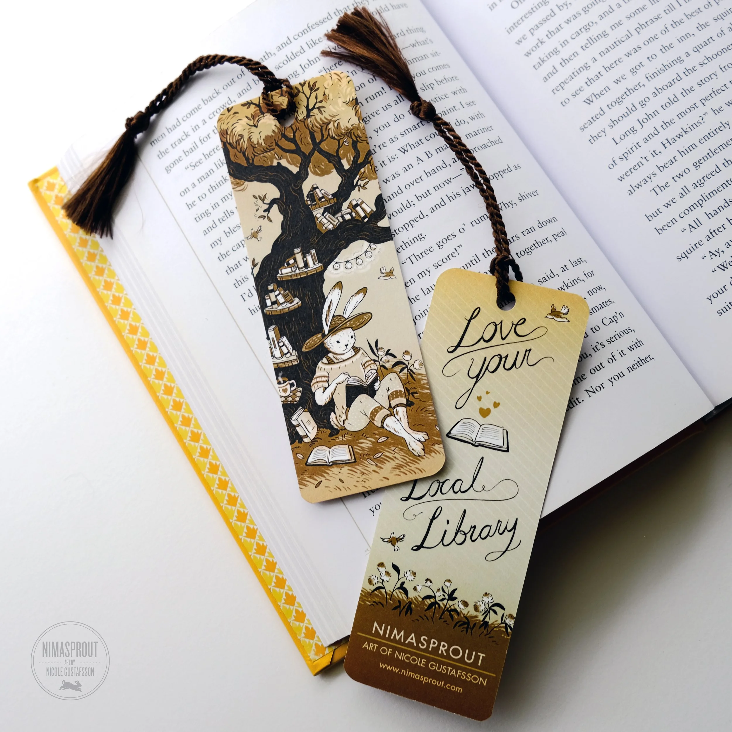 Love Your Local Library Illustration — NIMASPROUT