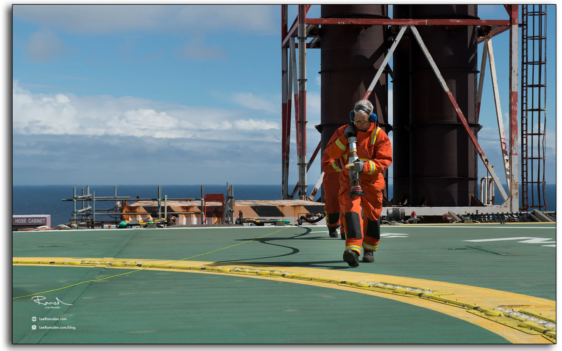 The last flight to the BP Miller. — Lee Ramsden