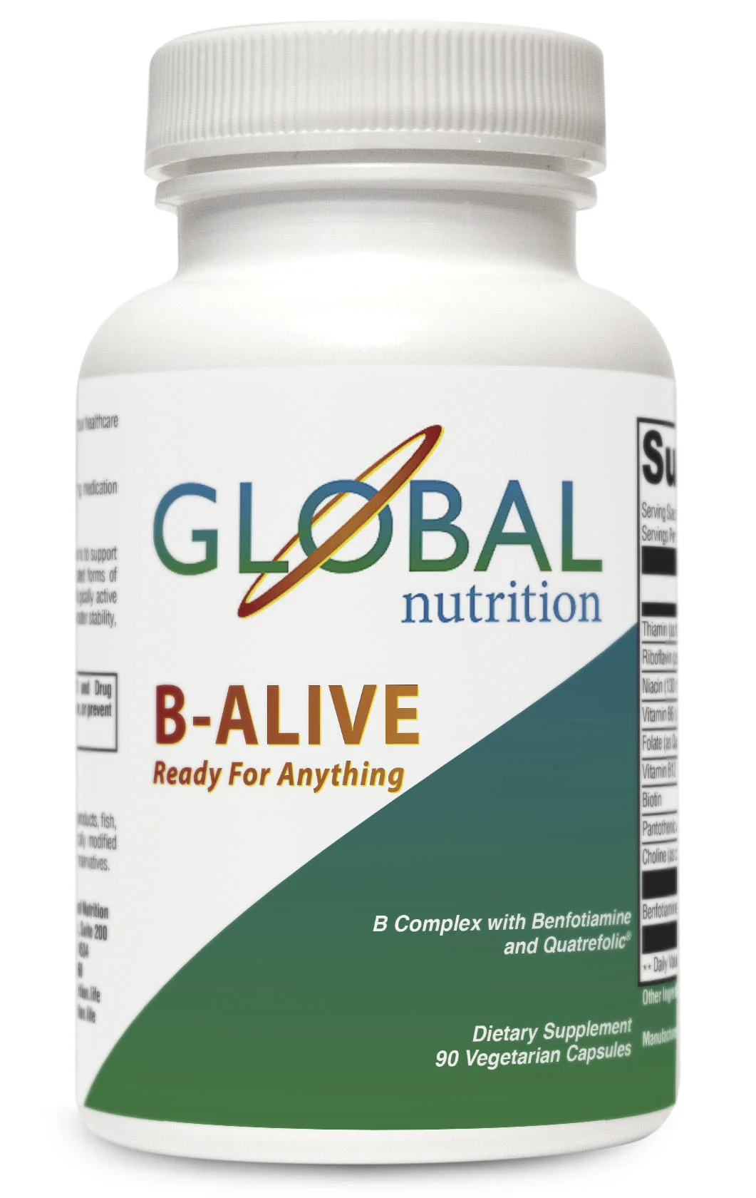 B Alive 90 caps — Global Nutrition