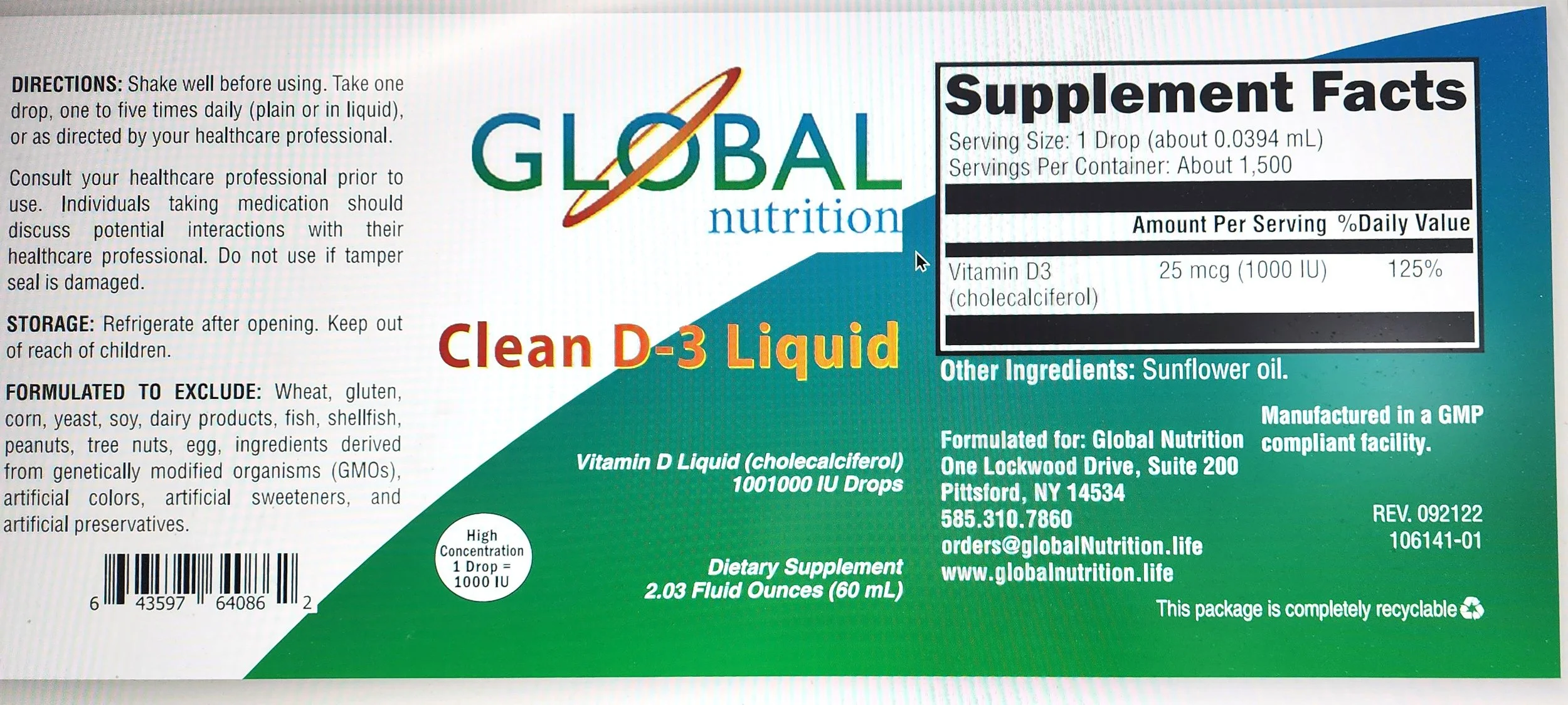 Absolute DMG 300 mg - 2 OZ — Global Nutrition