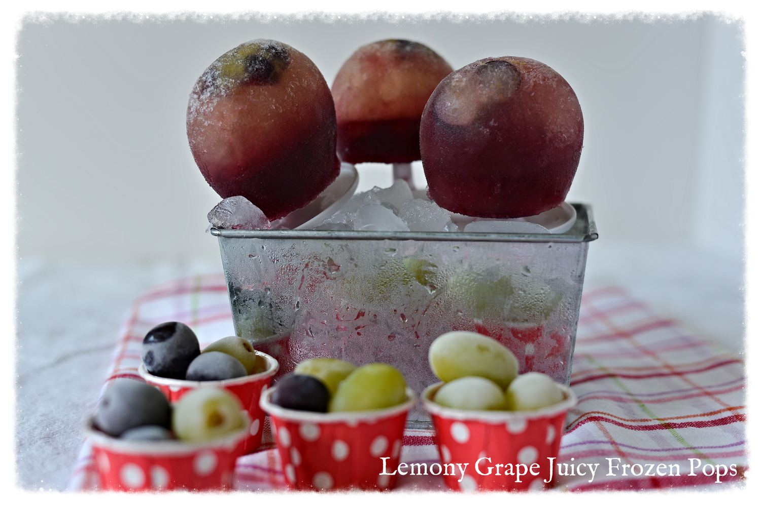 Lemony Grape Juicy Frozen Pops — Christy Wilson Nutrition