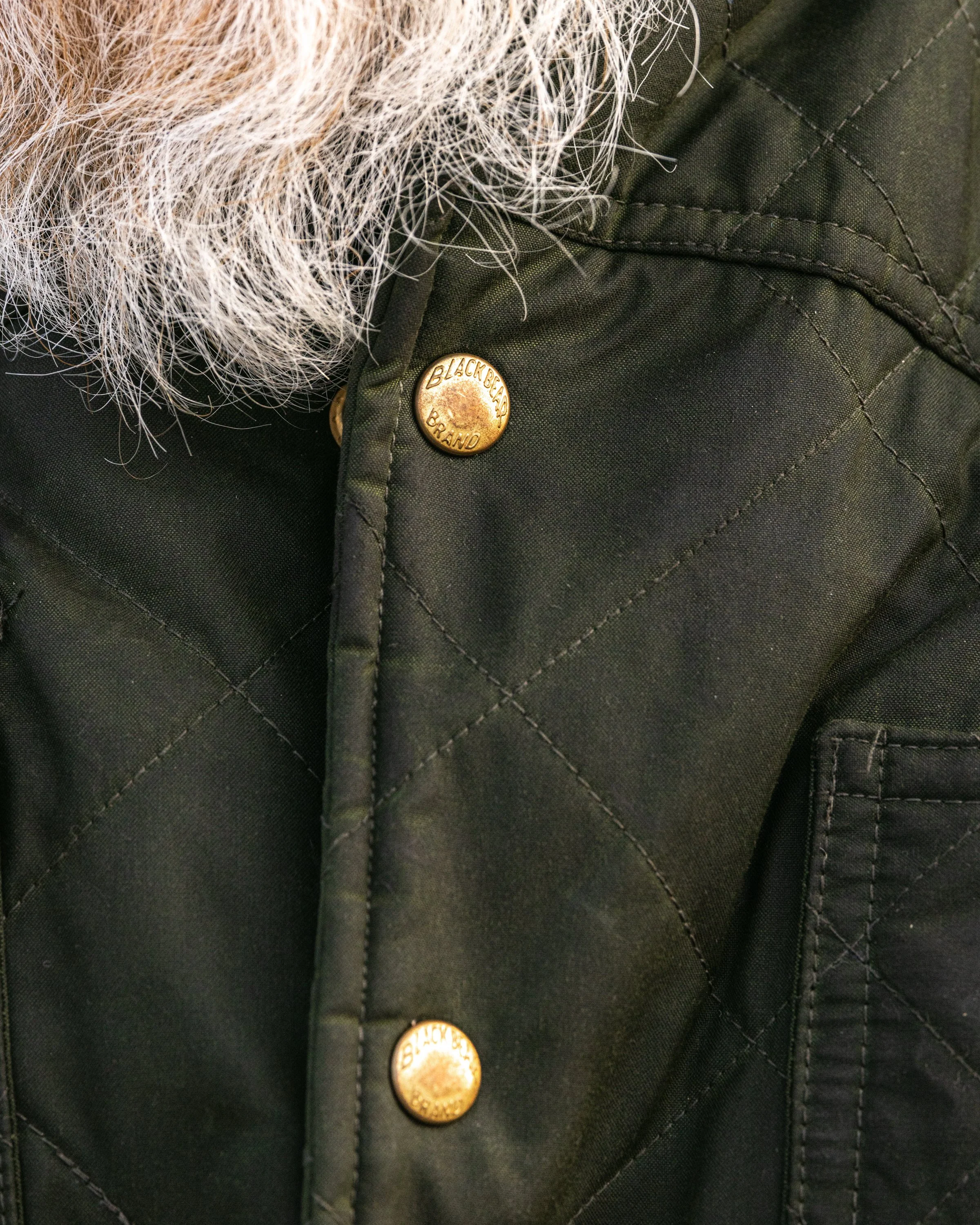 HUNTER Green Wax Canvas... Quilted by Hand - Ultimate Jacket! — Black ...