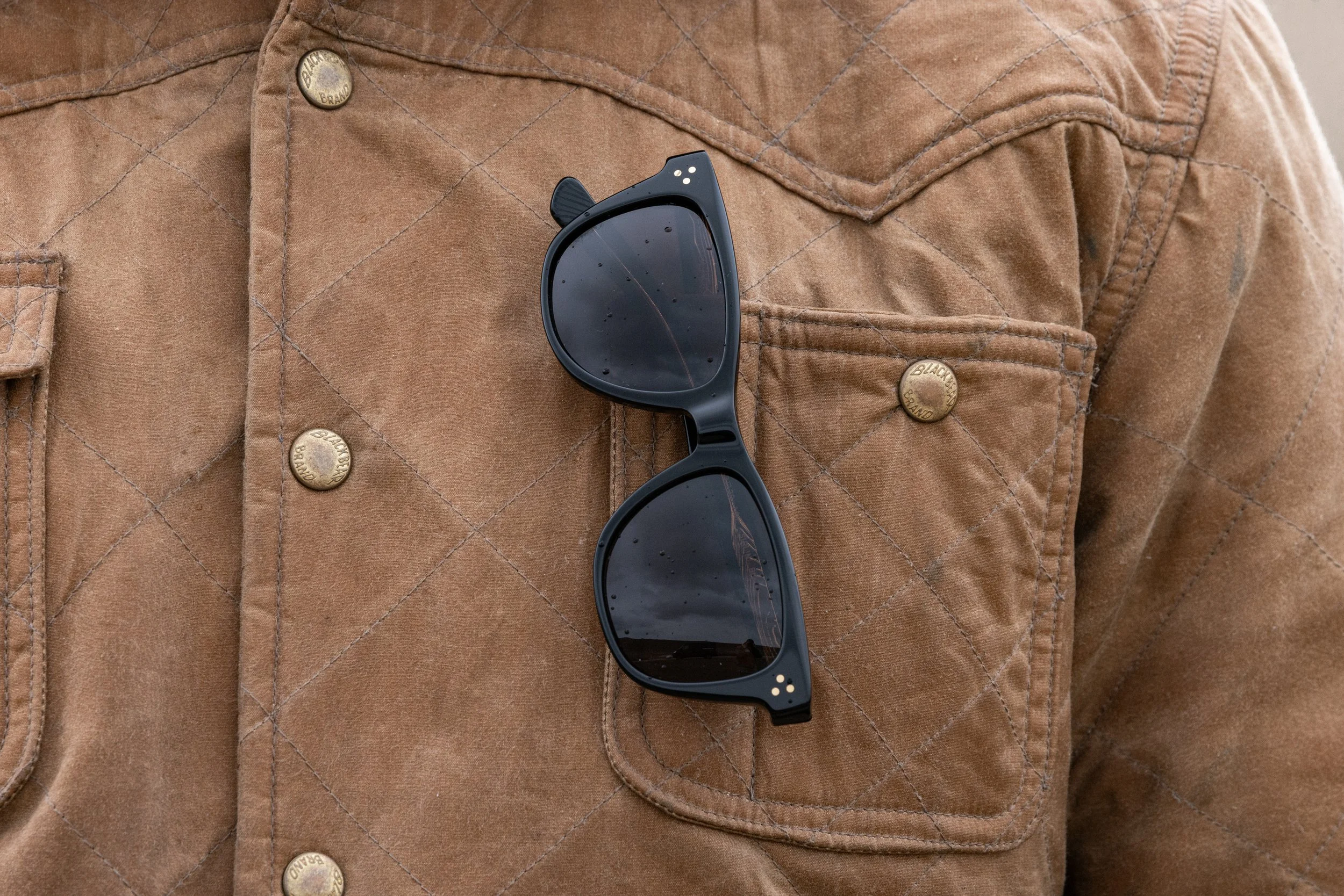 SALT Optics x Black Bear Brand - SIRLIN Glasses (BLACK) — Black Bear Brand