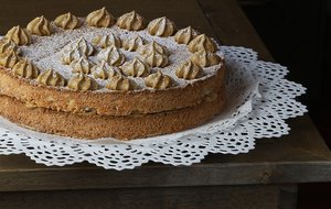 Dacquoise au Cafe (Almond Merengue with Coffee Butter Cream) — The ...