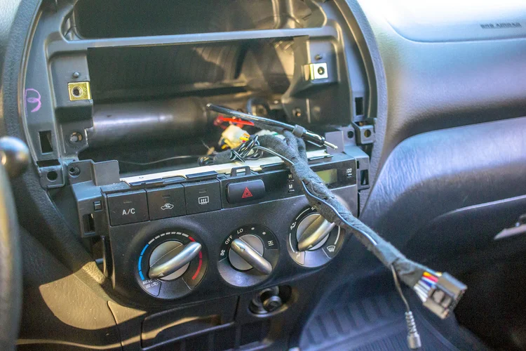 This 2004 Toyota RAV4 had us install a new JVC Radio! — On-site mobile ...