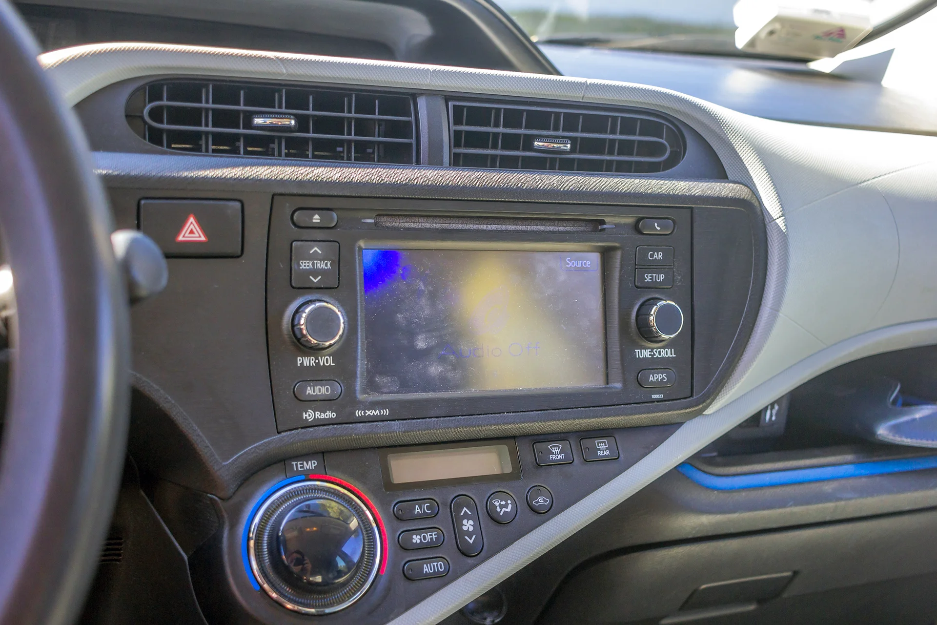 In this 2012 Toyota Prius we updated the radio system — On-site mobile ...