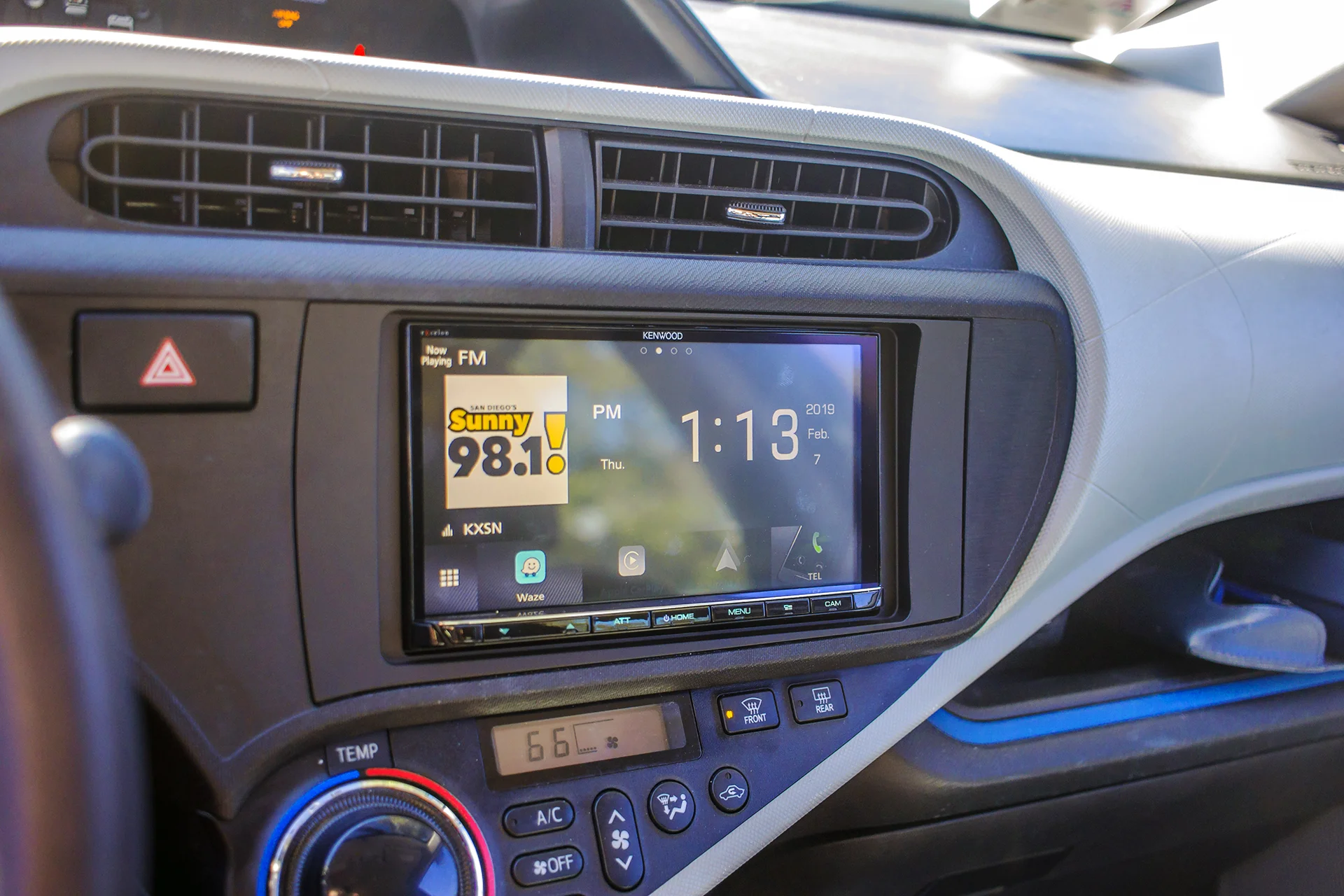 In this 2012 Toyota Prius we updated the radio system — Twelve Volt ...