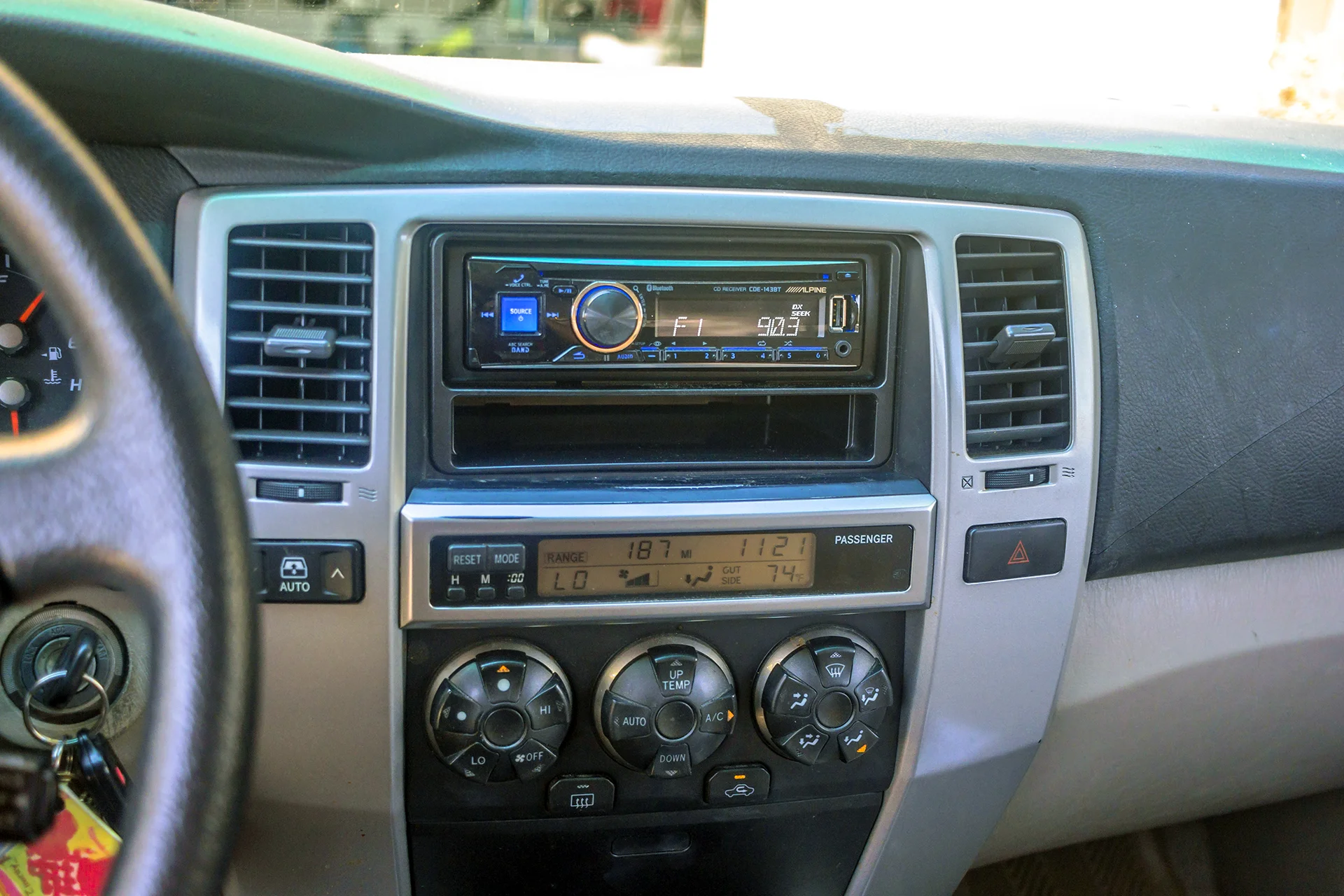 2003 Toyota 4Runner gets an Alpine radio! — On-site mobile services in ...
