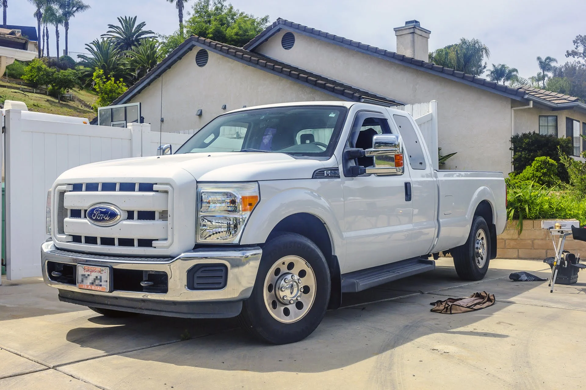 2011 F250 adds a Pioneer AVIC-W8400NEX and a backup camera! — On-site ...