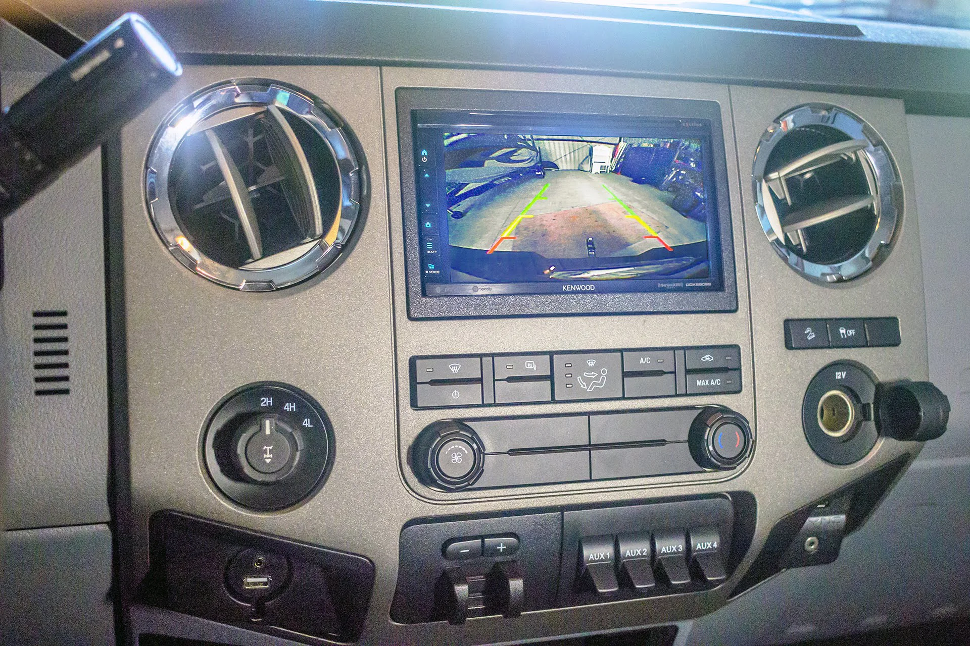 We add a Kenwood Excelon DDX6906S and a handle camera to this 2012 Ford ...